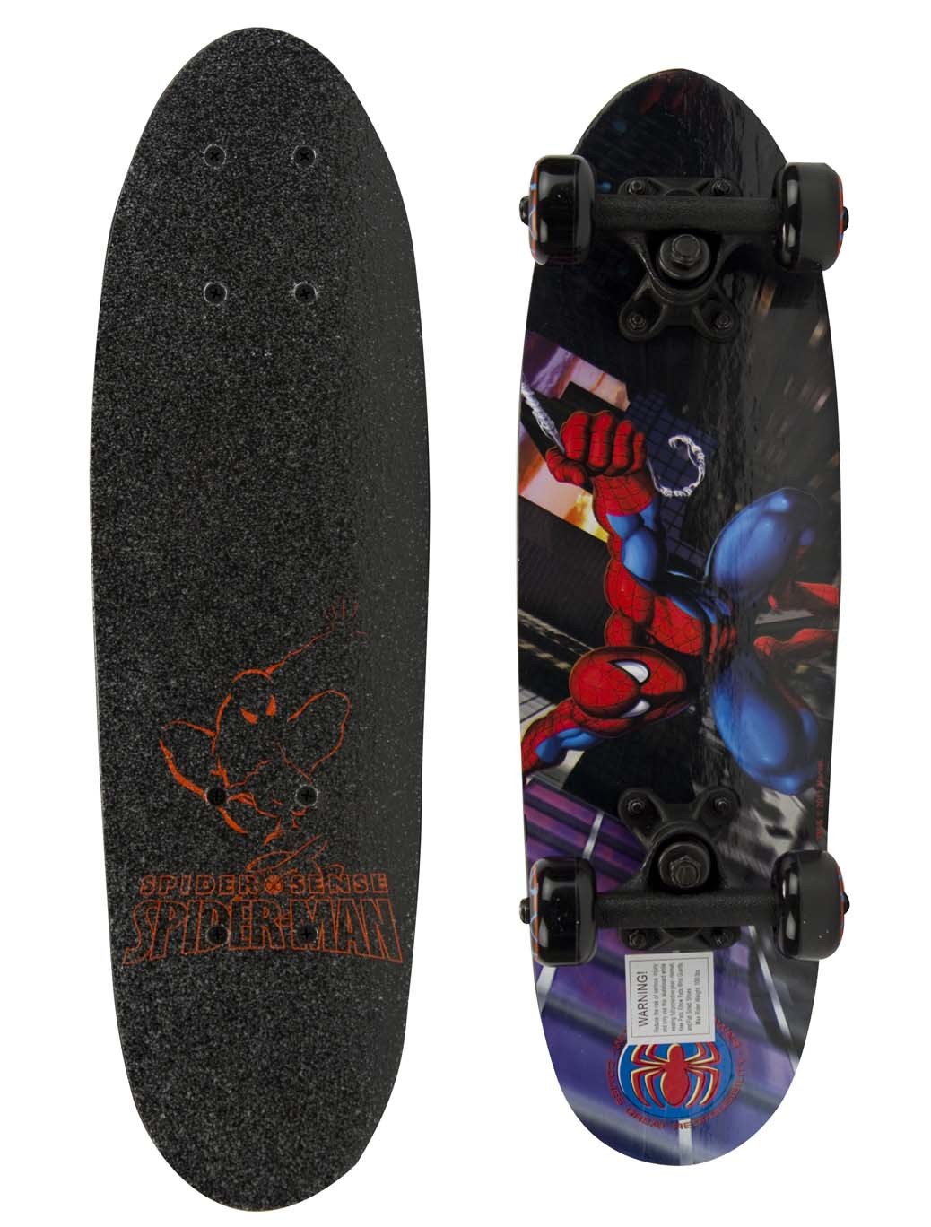 "Spider Sense" 21" Spiderman Skateboard - OnlineSports.com