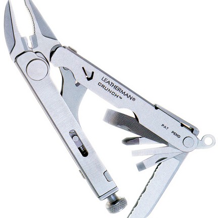 Leatherman Crunch Multi-Tool with Leather Sheath - OnlineSports.com